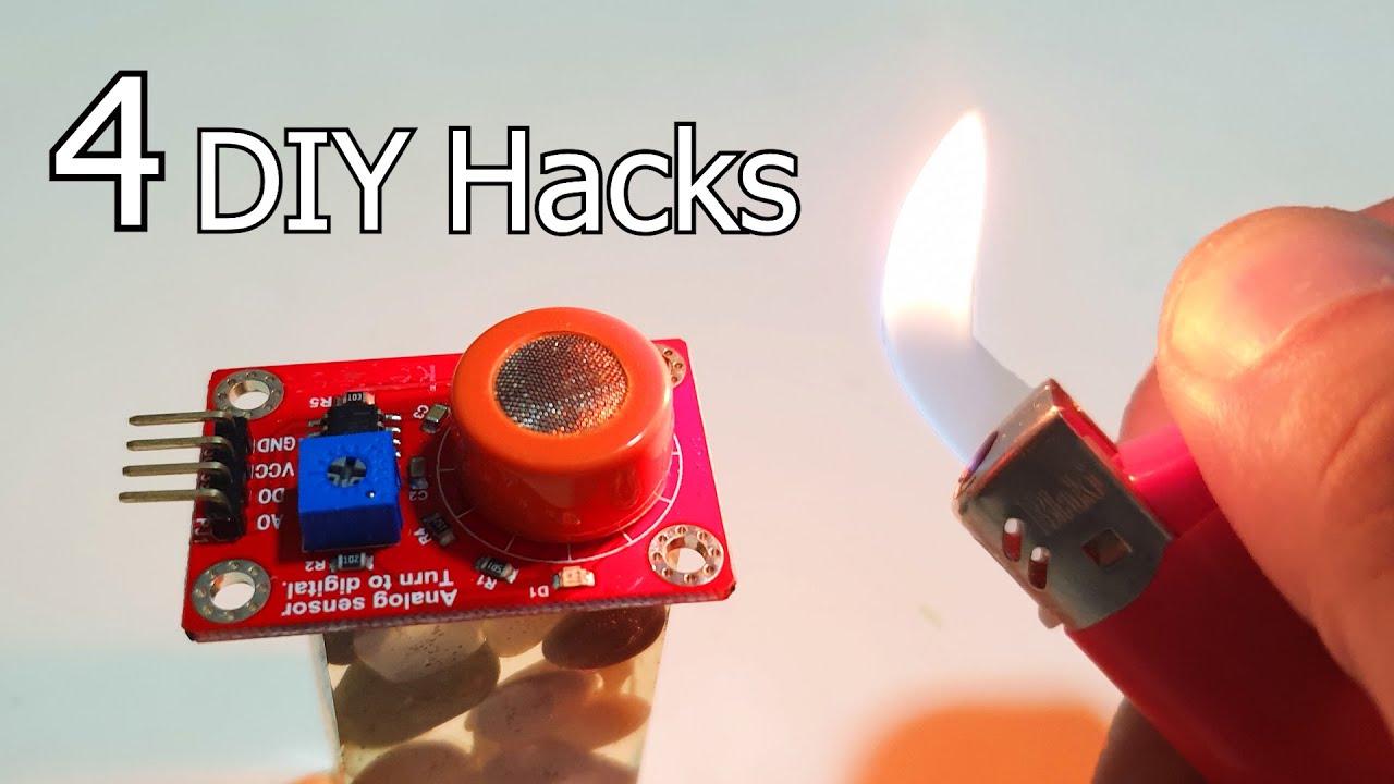4 Homemade Gadgets 4 DIY Projects made at home - YouTube