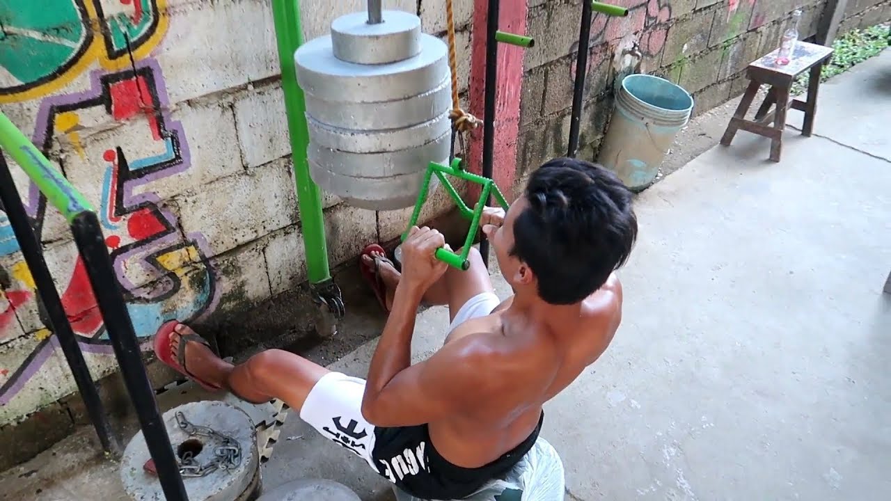 Workout with Bros in My Homemade GYM - YouTube