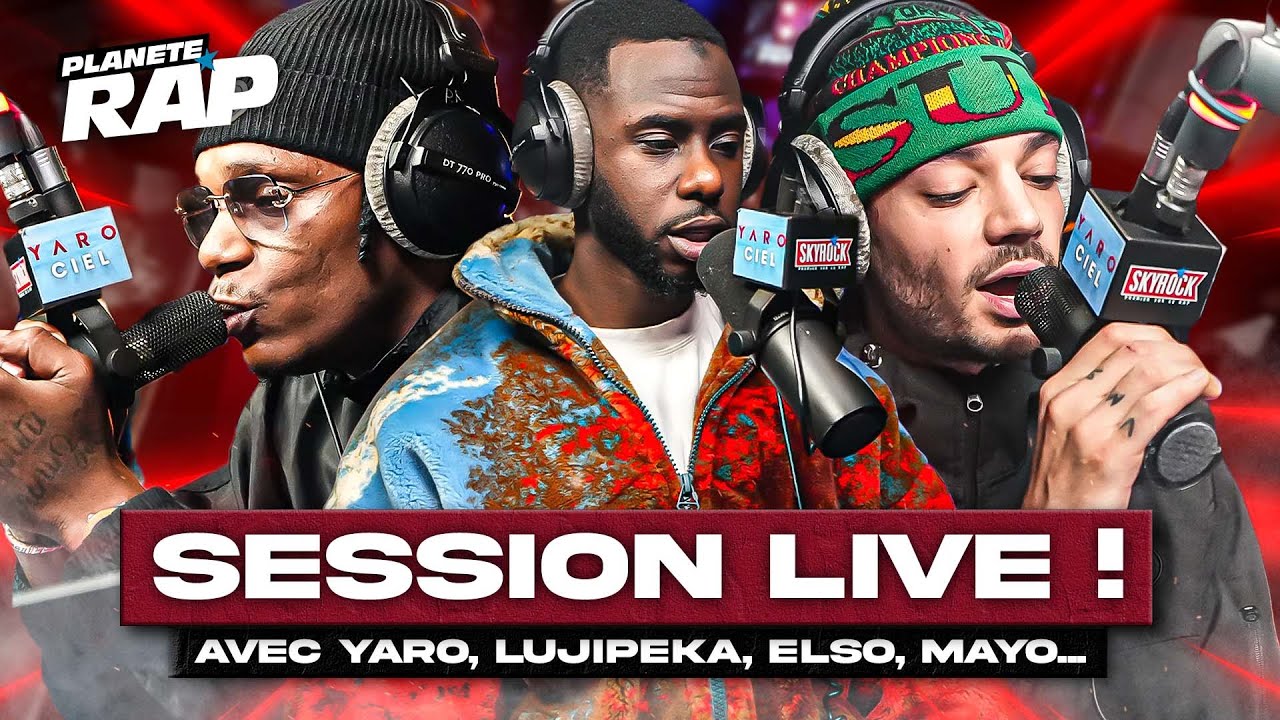 SESSION FREESTYLE avec Yaro, Lujipeka, Elso, Blasko, Mayo & Minikaps ...