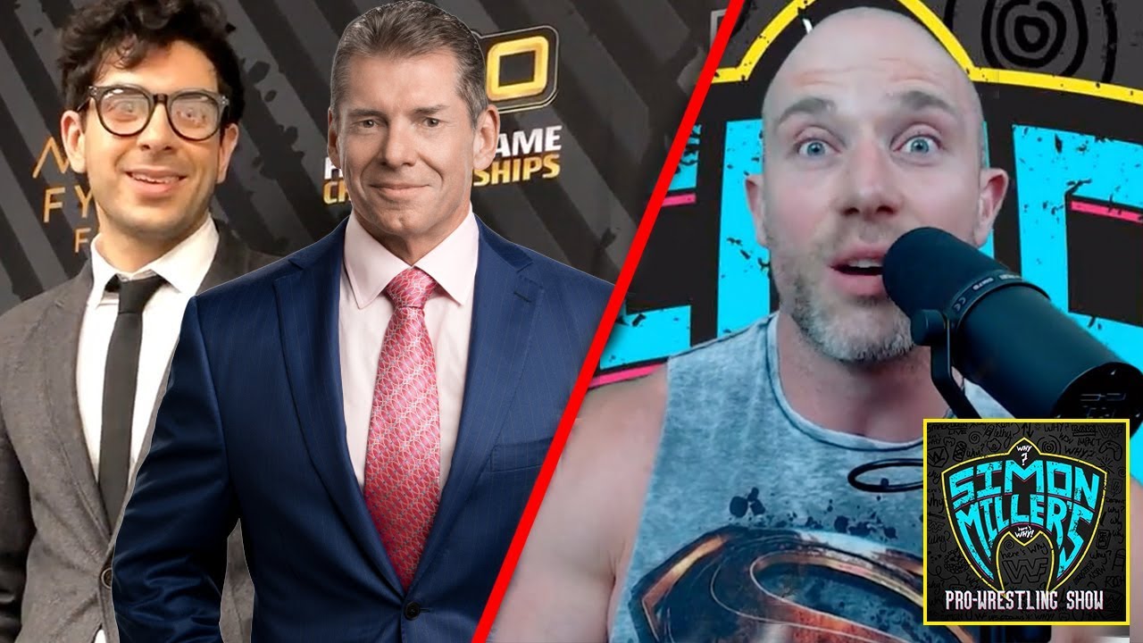 It's WWE vs AEW On Wednesday Nights! | Simon Miller's Wrestling Show ...
