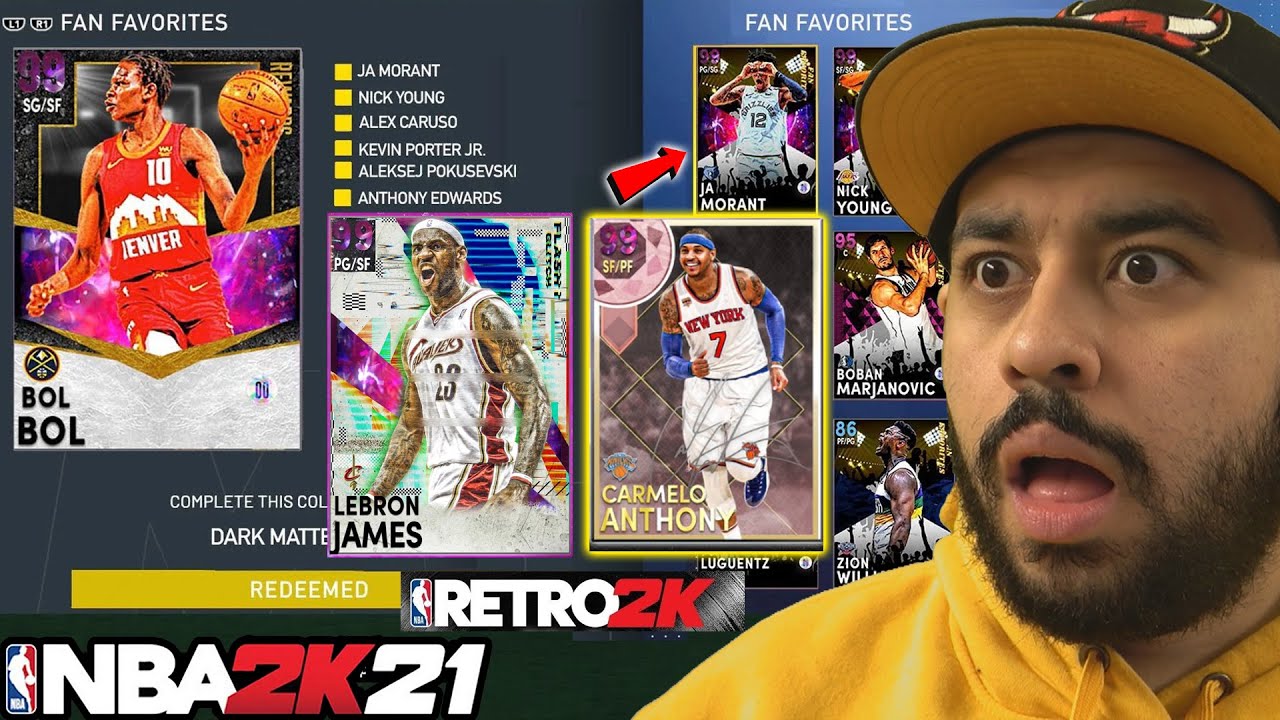PRO 2K PACK OPENER REACTS TO DARK MATTER LEBRON JAMES PACKS AND MORE ...