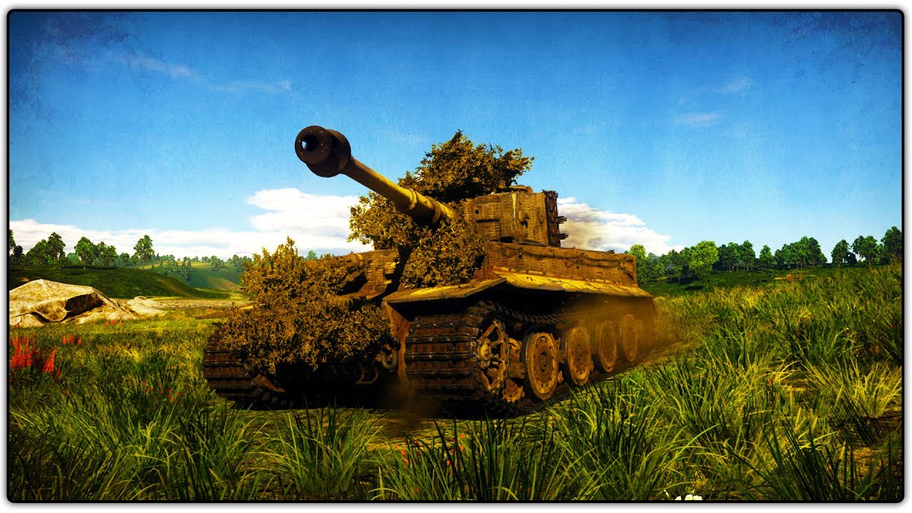 BOX TANK | Tiger E (War Thunder RB Gameplay) - YouTube