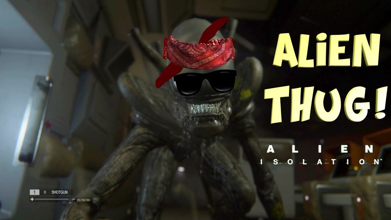 THIS ALIEN ACTIVE, BRUH! ( FUNNY "ALIEN:ISOLATION" PART16) - YouTube