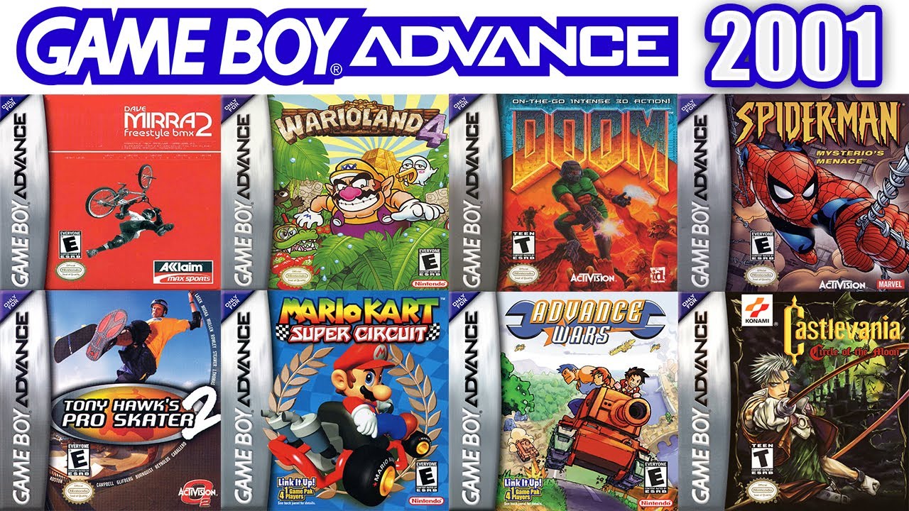 Top 20 Best GBA Games of 2001 - Game Boy Advance - YouTube