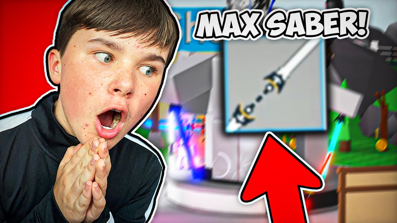 Unlocking MAX SABER in SABER SIMULATOR - UPDATE 147! - YouTube