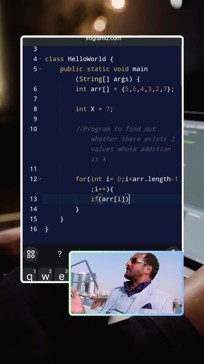 Java : If Two Array Elements equals to "X" Element | #shorts #dsa #array - YouTube