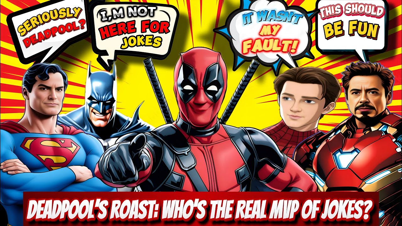 Deadpool Roasts Marvel & DC Heroes: The Ultimate Superhero Showdown ...