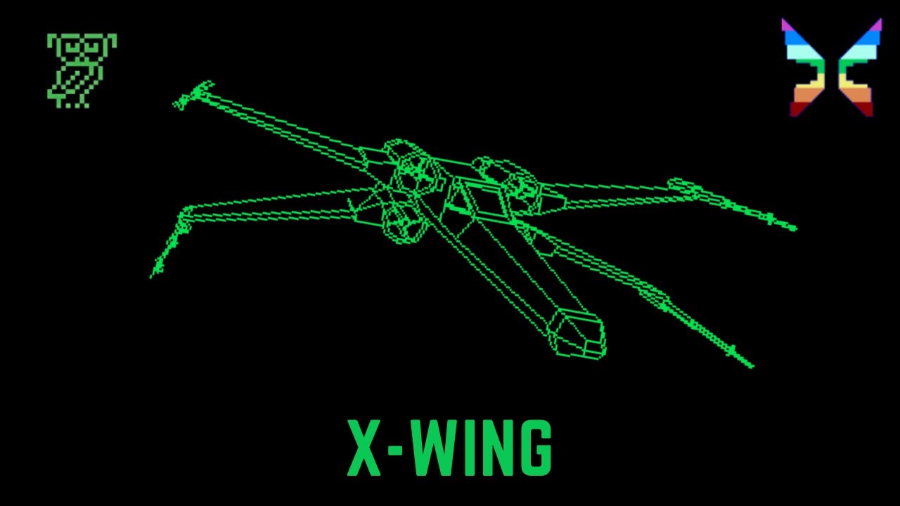 X-Wing | 3D Render | Commander X16 - YouTube