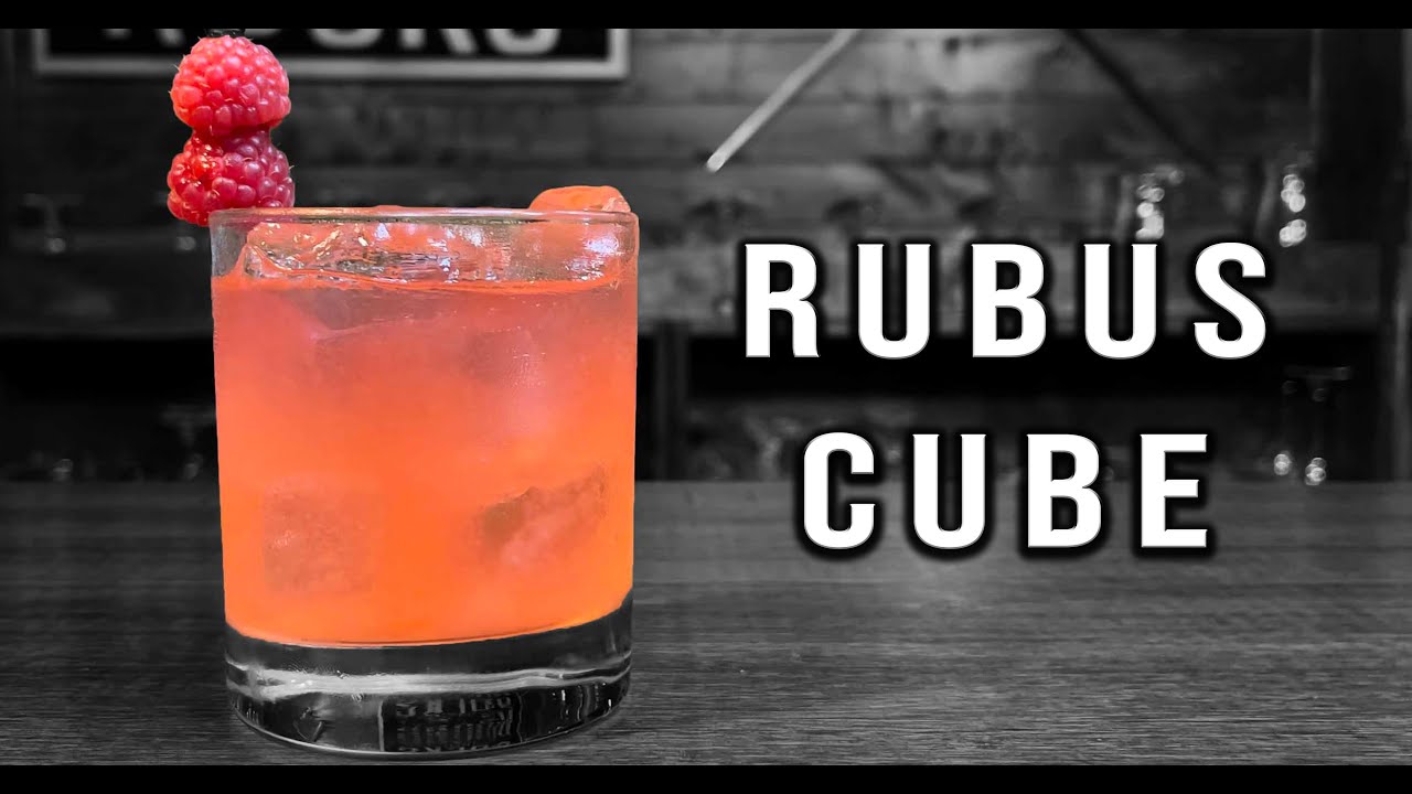 How to Make the Rubus Cube Cocktail | Booze On The Rocks - YouTube
