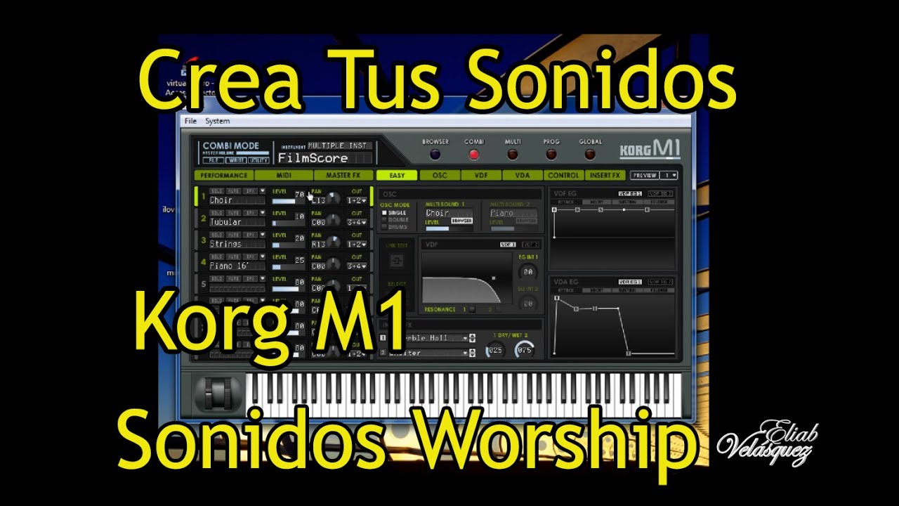 Crea tus Sonidos para Korg M1 [2020] y utiliza tu Yamaha PSR E363 ...