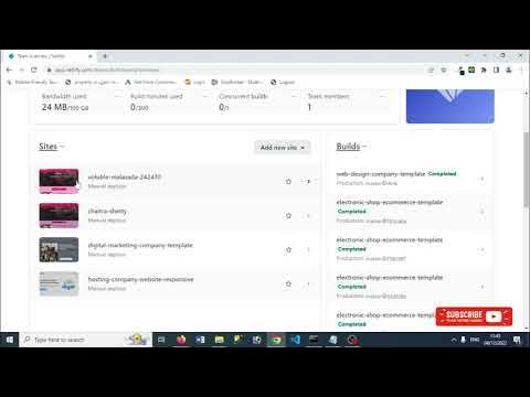 How to delete netlify site - YouTube