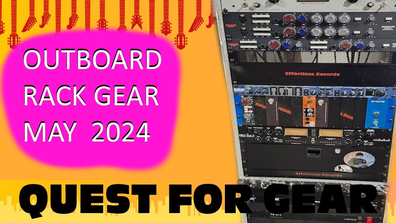 My Outboard Gear / Rack tour May 2024 - YouTube