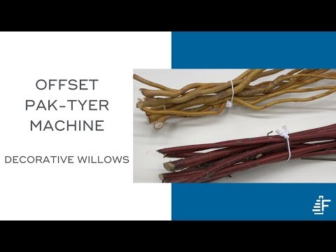 Decorative Willows Tying Pak-Tyer Offset Tying Machine