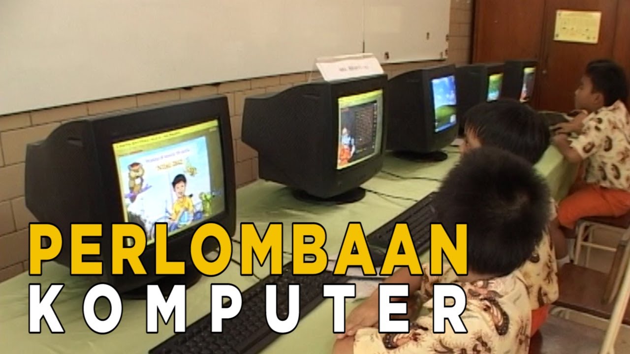 Keseruan perlombaan komputer untuk anak anak | JELANG SIANG - YouTube