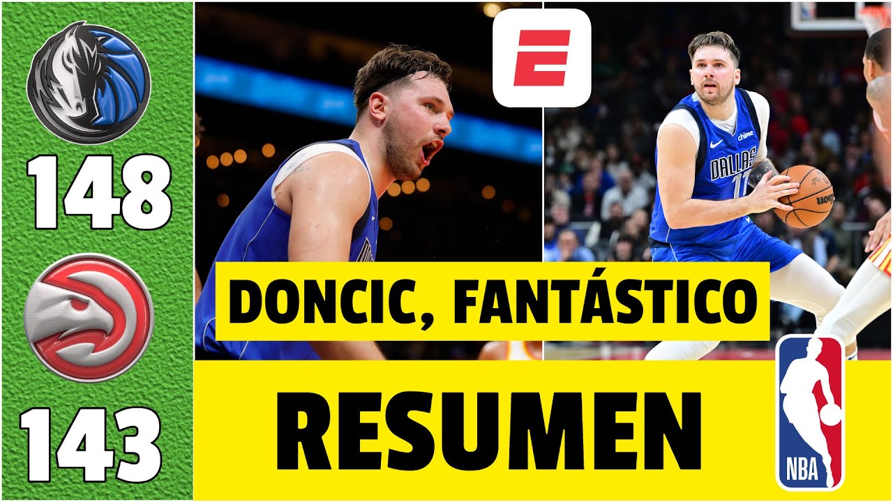 LUKA DONCIC, 73 PUNTOS. Nuevo RÉCORD personal y para Dallas Mavericks ...