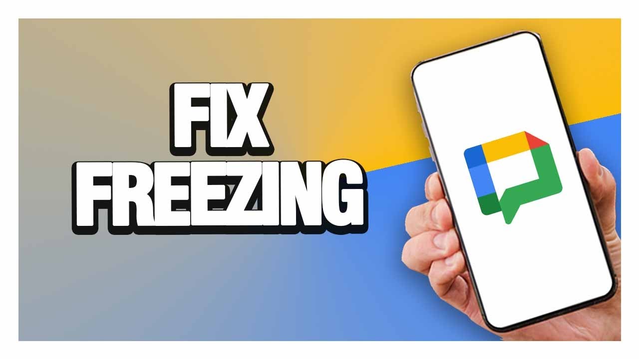 How To Fix And Solve Google Chat App Freezing ( Tutorial ) - YouTube