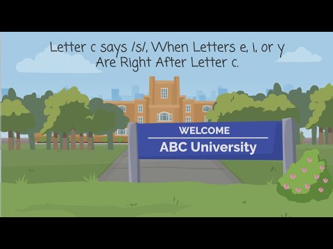 Watch Out Vowels for Letter C - YouTube
