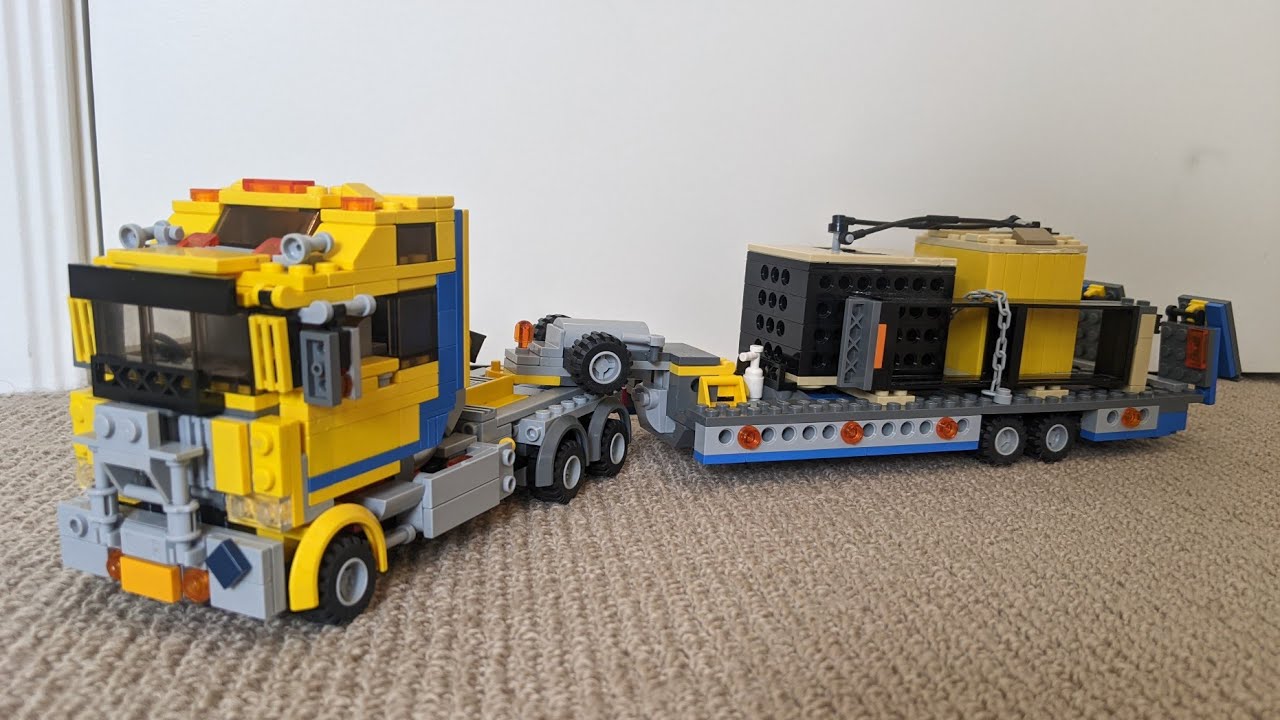 Lego heavy hauler truck MOC - YouTube