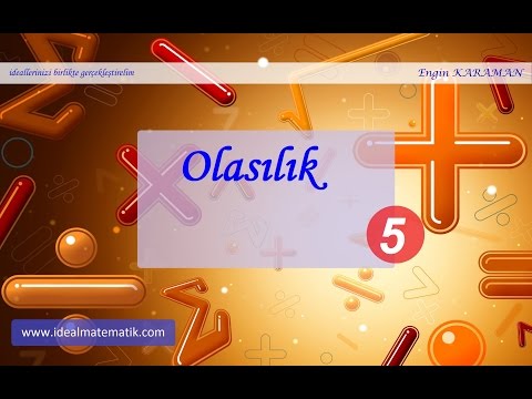 YGS Matematik: Olasılık Video 5