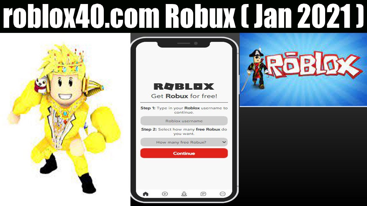 roblox40.com Robux (Jan 2021) Does It Give You $40 Worth Robux? Watch ...