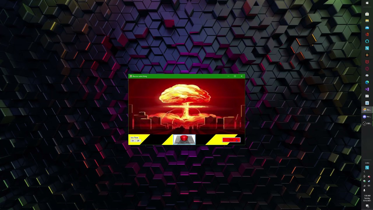 I made a nuke app for my pc - YouTube