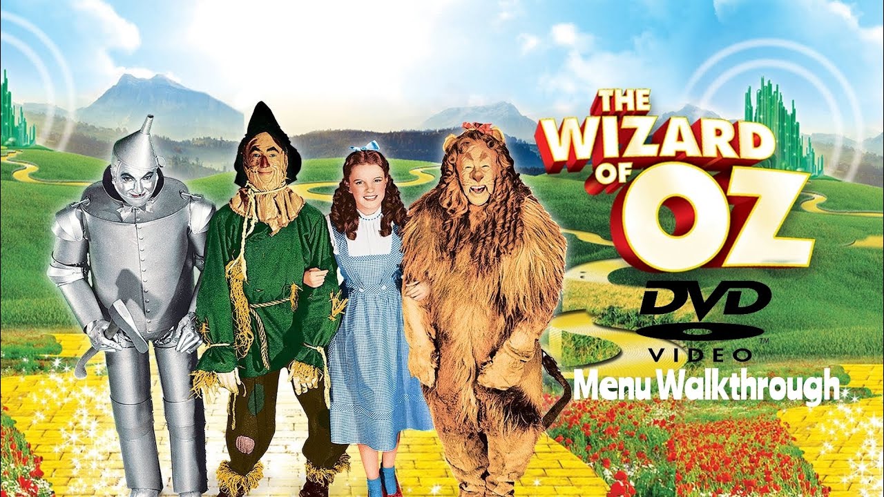The Wizard of Oz DVD Menu Walkthrough - YouTube
