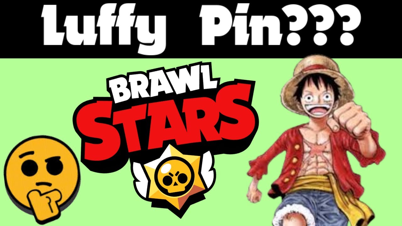 How to Make a Luffy Pin in Brawl Stars - YouTube
