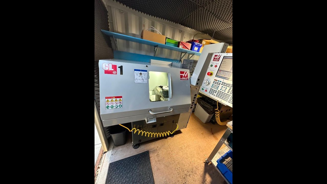 2019 HAAS CL-1 CNC CHUCKER LATHE SN:3117563 - YouTube