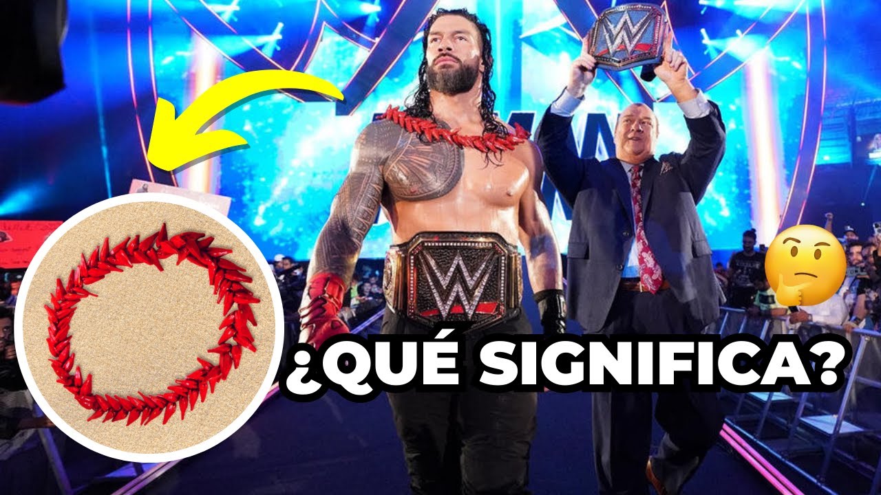 EL COLLAR ROJO DE ROMAN REIGNS ¿Qué significa? 🤔 - Ula Fala - YouTube