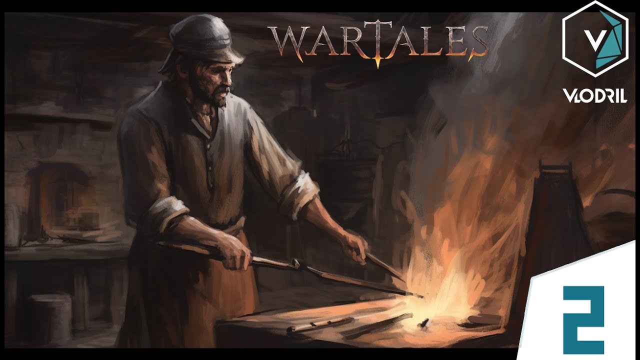 Blacksmithing - Let's Play Wartales 2 - Turn Based Open World RPG - YouTube