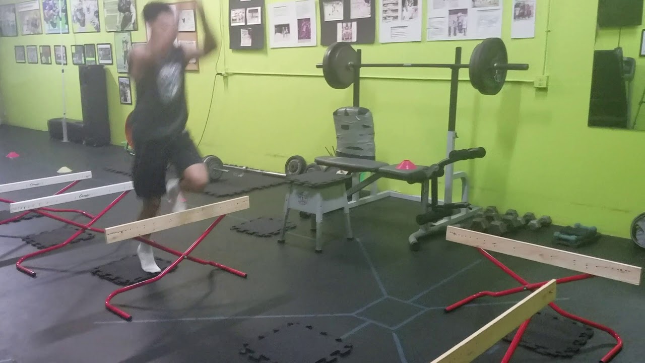 SPRINTING TOP SPEED AfTS Single - legged hurdle - YouTube