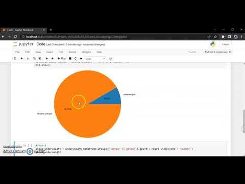 Darsh Garg / Project - 192 (BMI Data Analyzing) / WhiteHat Jr / Python Coding / Jupyter Notebook ...