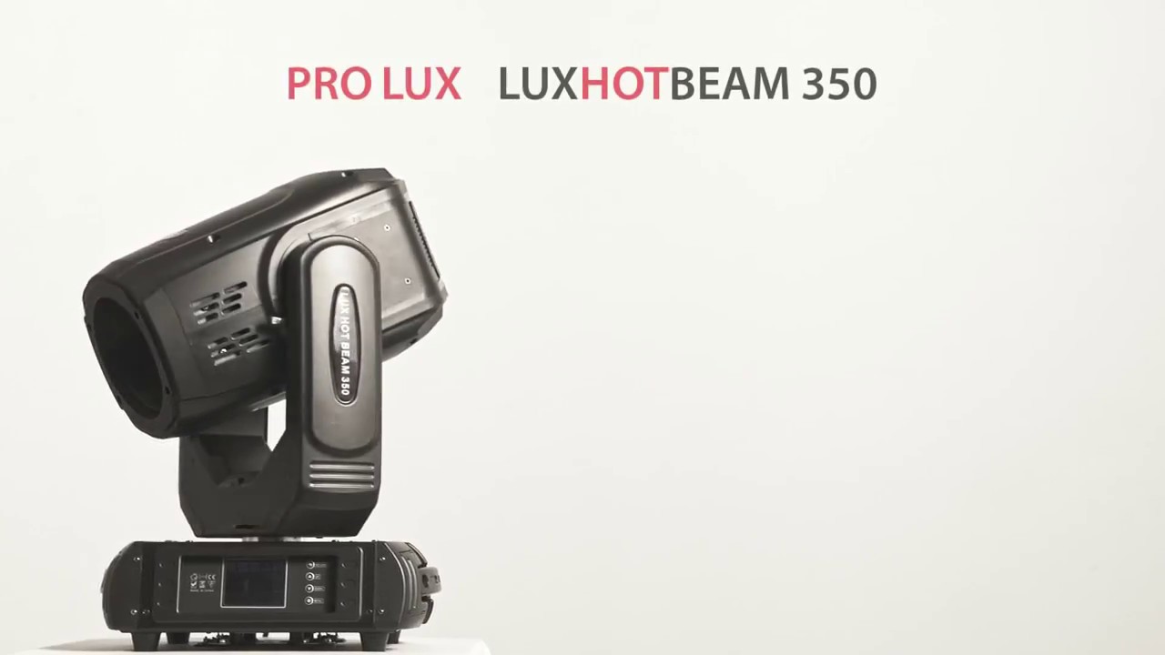 PRO LUX Hot Beam 350 - YouTube