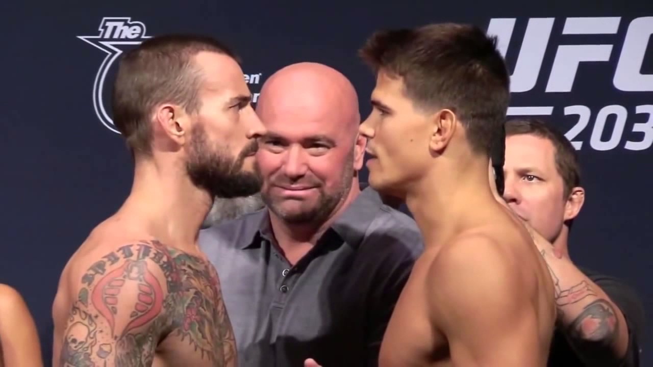 CM PUNK UFC Fight - YouTube