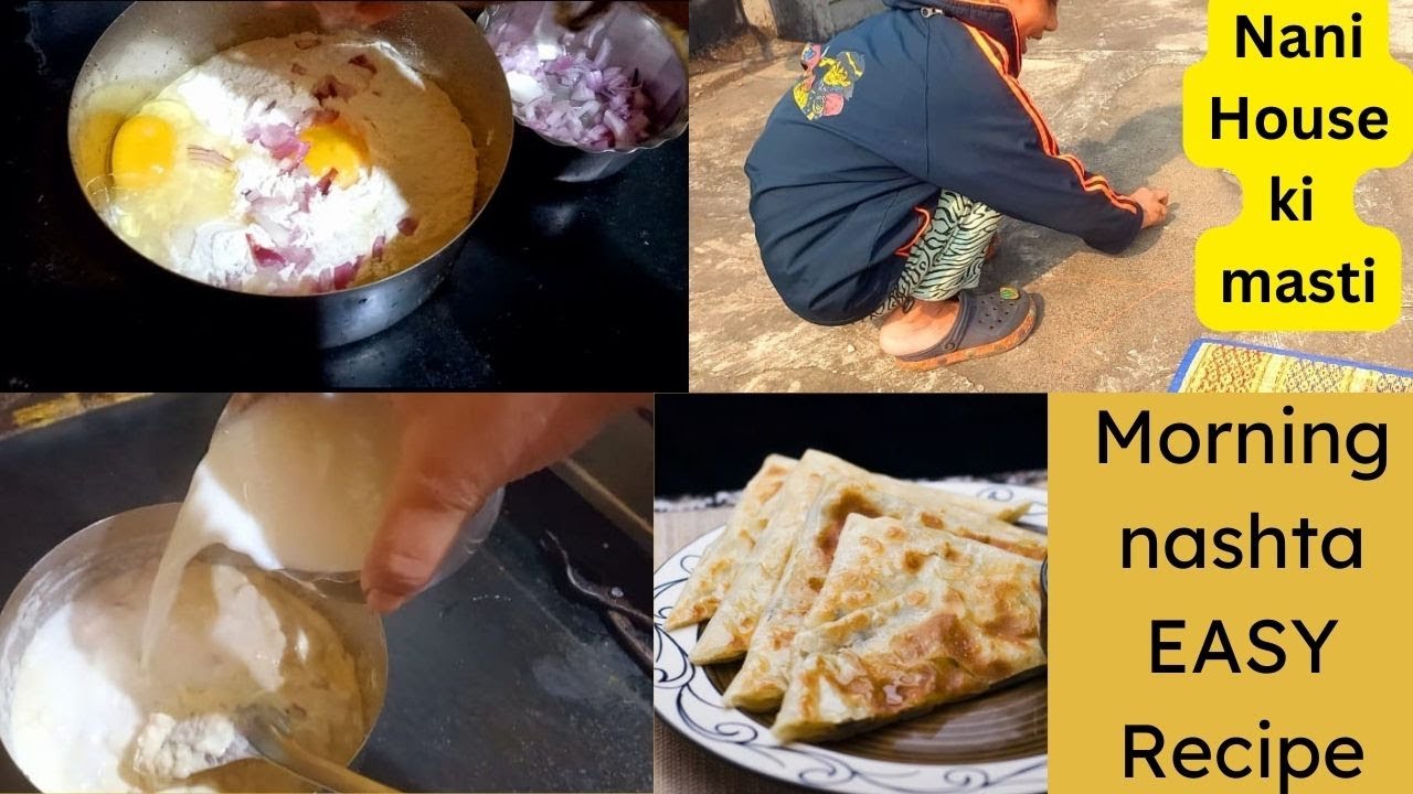 Morning nashta easy recipe | Breakfast banaya sabke liye | Instant ...