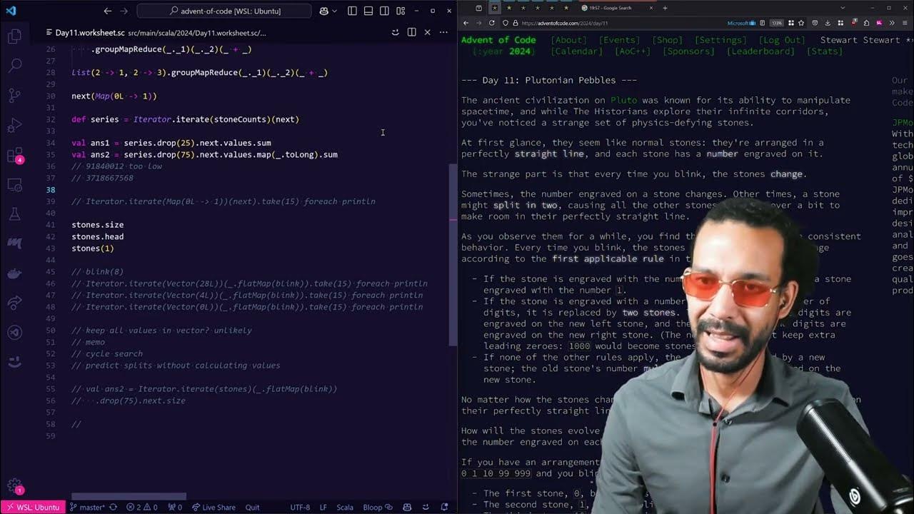 [Day 12] Live Coding Advent of Code 2024 in Scala - YouTube