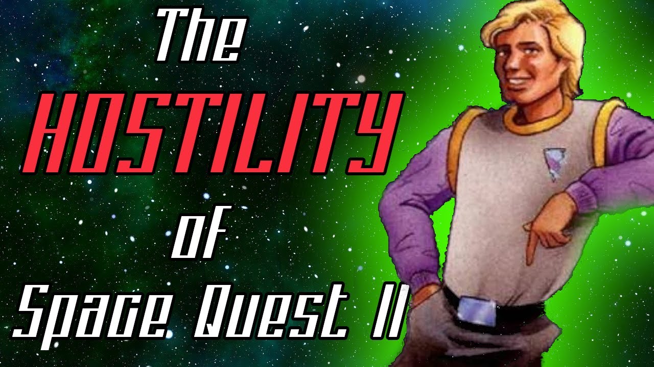 The HOSTILITY of Space Quest 2 - YouTube