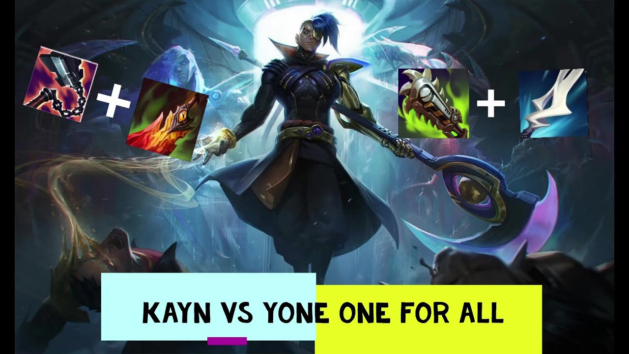 5 KAYN VS 5 YONE | CUỘC CHIẾN GAY CẤN | ONE FOR ALL - YouTube