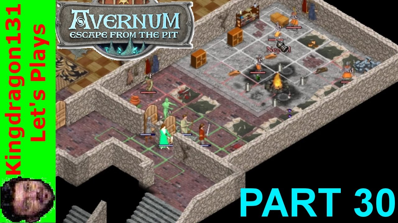 Avernum Escape from the Pit part 30: Nephilim Fortress (facecam ...