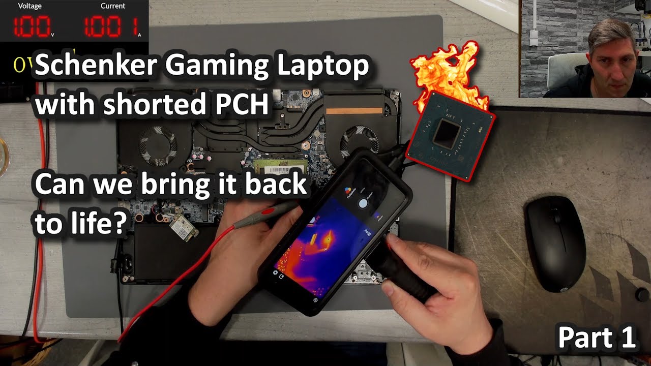 Shorted PCH on expensive Gaming Laptop. 1.) How to diagnose and 2.) End ...