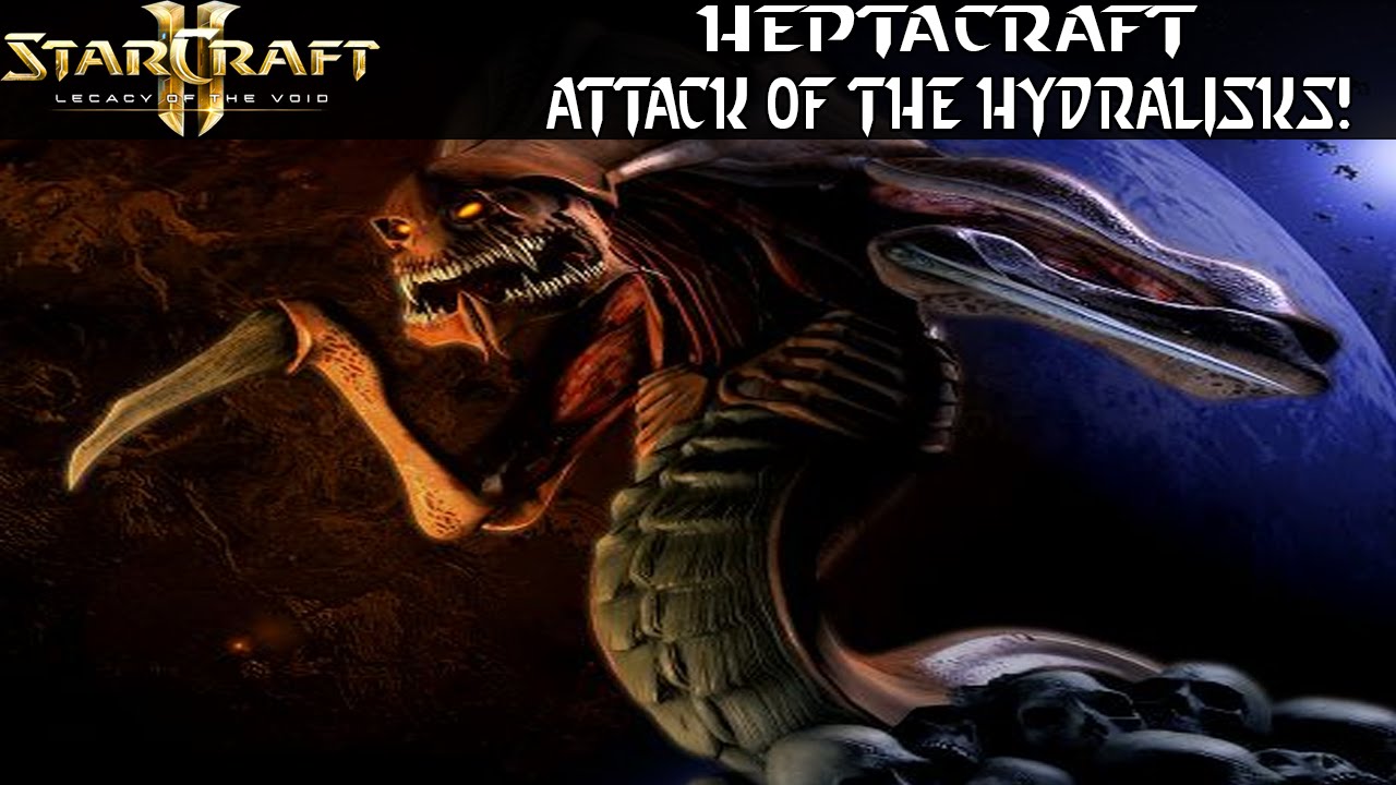 Attack of the Hydralisks! - HeptaCraft - Starcraft 2 Mod - YouTube