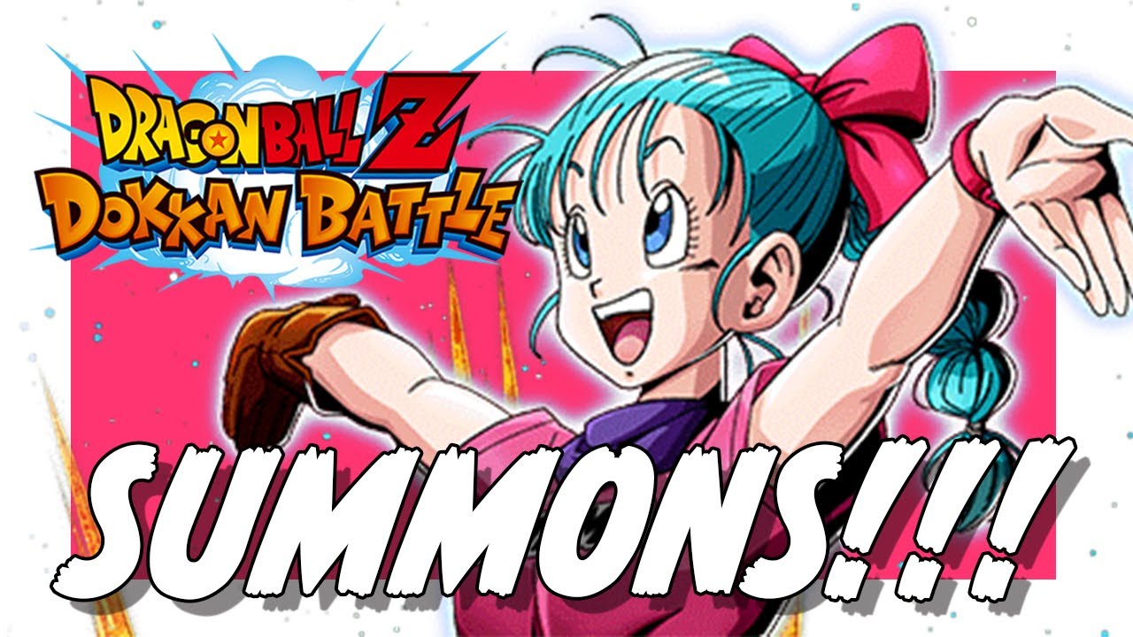 DBZ DOKKAN BATTLE SUMMONS FOR THE NEW BEST UNIT IN THE GAME LR STR ...