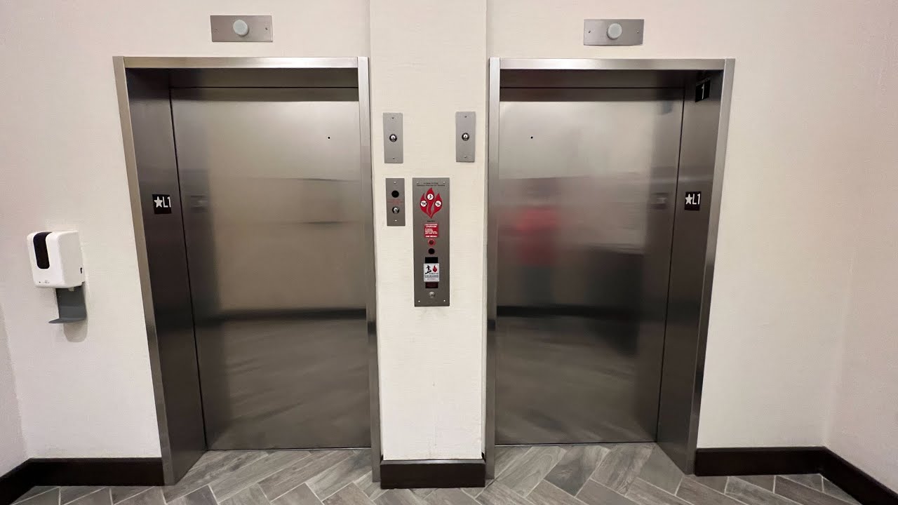 ThyssenKrupp Synergy Elevators at the Hampton Inn Downtown Roanoke 2022 ...
