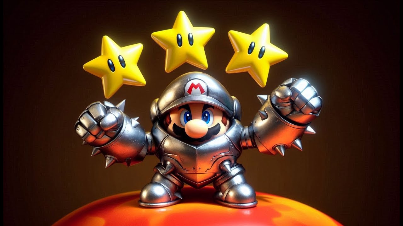 ¡Mario Metal al máximo! ⭐ Mundo secreto completado en Super Mario 64 in ...