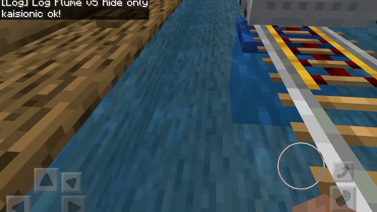 Minecraft Log Flume Ride NPC! - YouTube