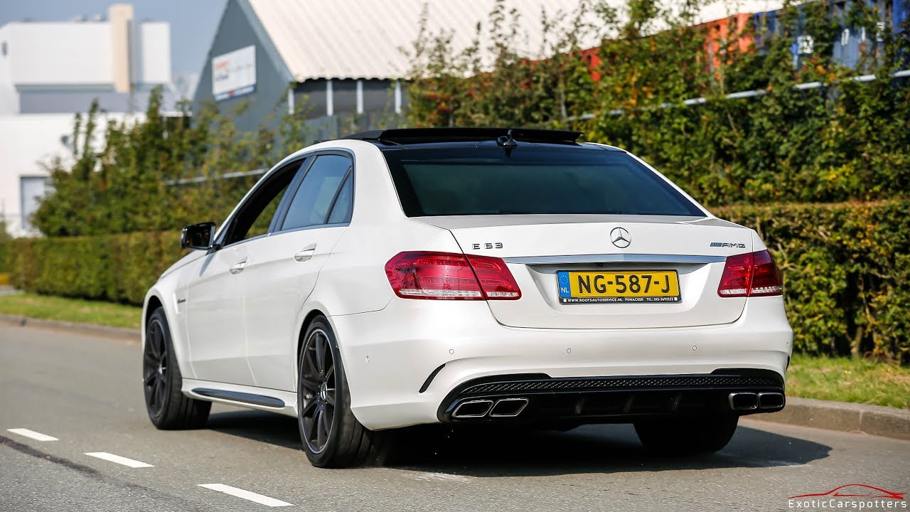 700HP Mercedes E63 AMG w/ Custom Exhaust - LOUD Revs and Accelerations ! - YouTube