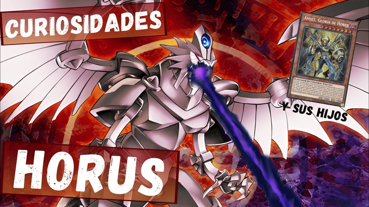 Yu-Gi-Oh! Curiosidades | Explicando a los monstruos HORUS - YouTube