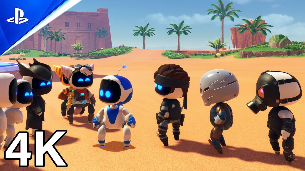 Astro Bot - PS5 4K 60FPS Gameplay (Gorilla Nebula) - YouTube