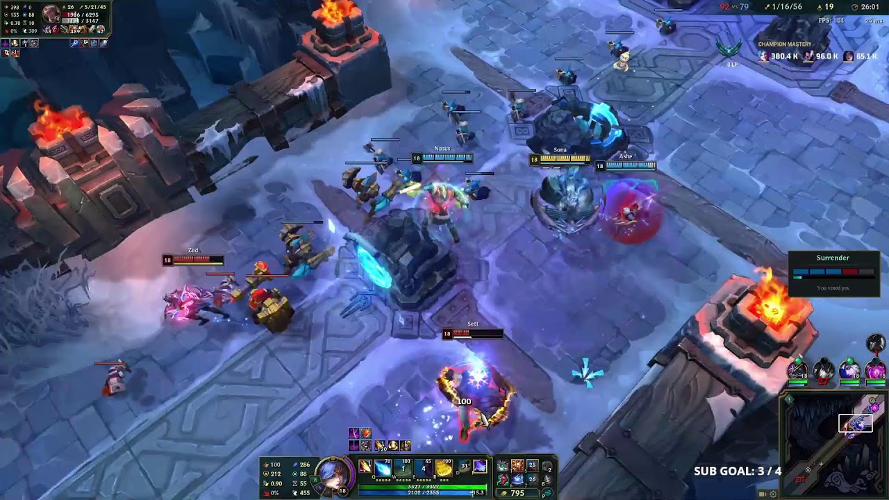 new split struggles | chill nontoxic plat adc - YouTube