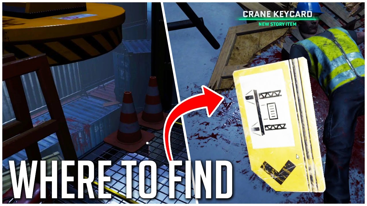 Crime Scene Cleaner Where to Find the Call in Dead Crane Keycard - YouTube